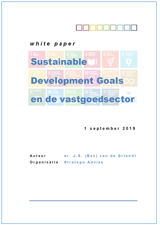 SDG’s en de vastgoedsector – Stratego-Advies.Nu